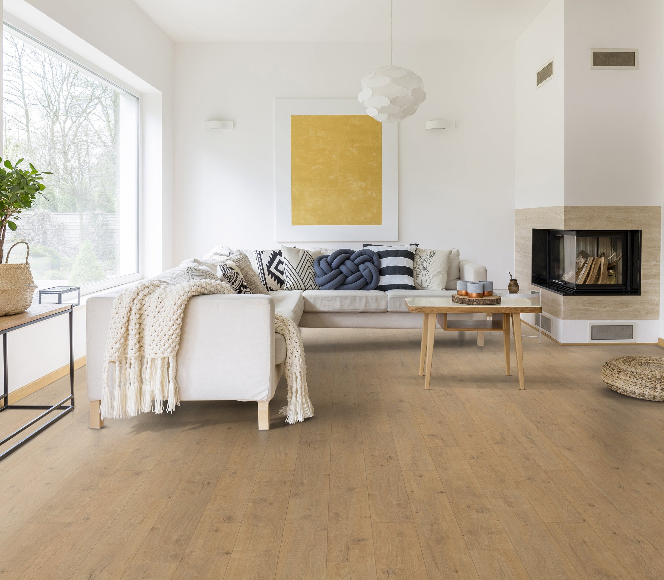 Croft Oak Natural Waterproof Laminate Flooring – Baxter Waterproof Laminate